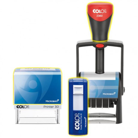 Colop Microban Stamps