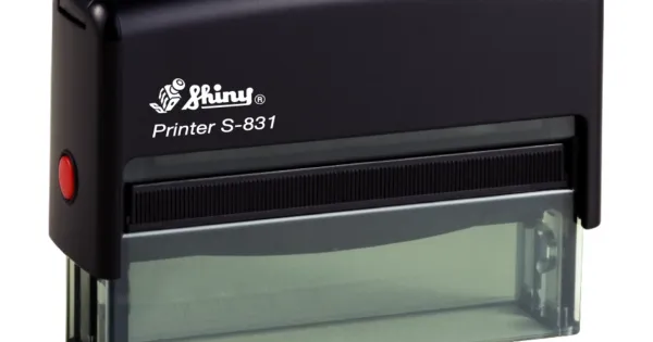 Shiny Printer S-831 Rubber Stamp